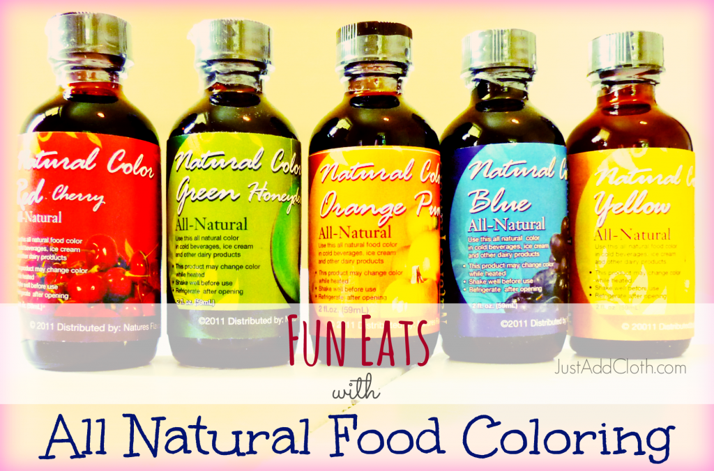 Making Food Fun with All Natural Food Coloring
